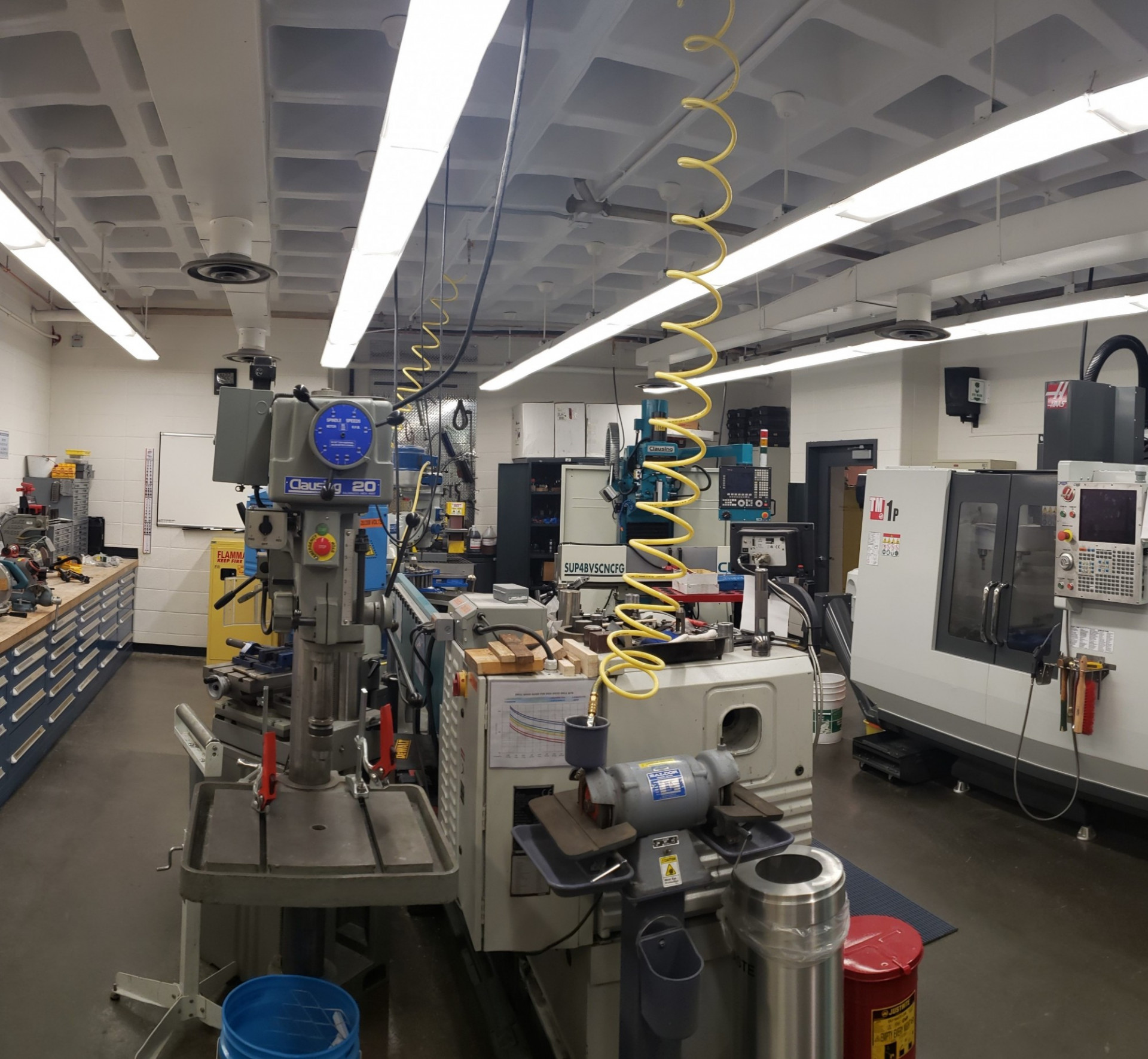 Machine Shop | Robert A. W. Carleton Strength of Materials Laboratory